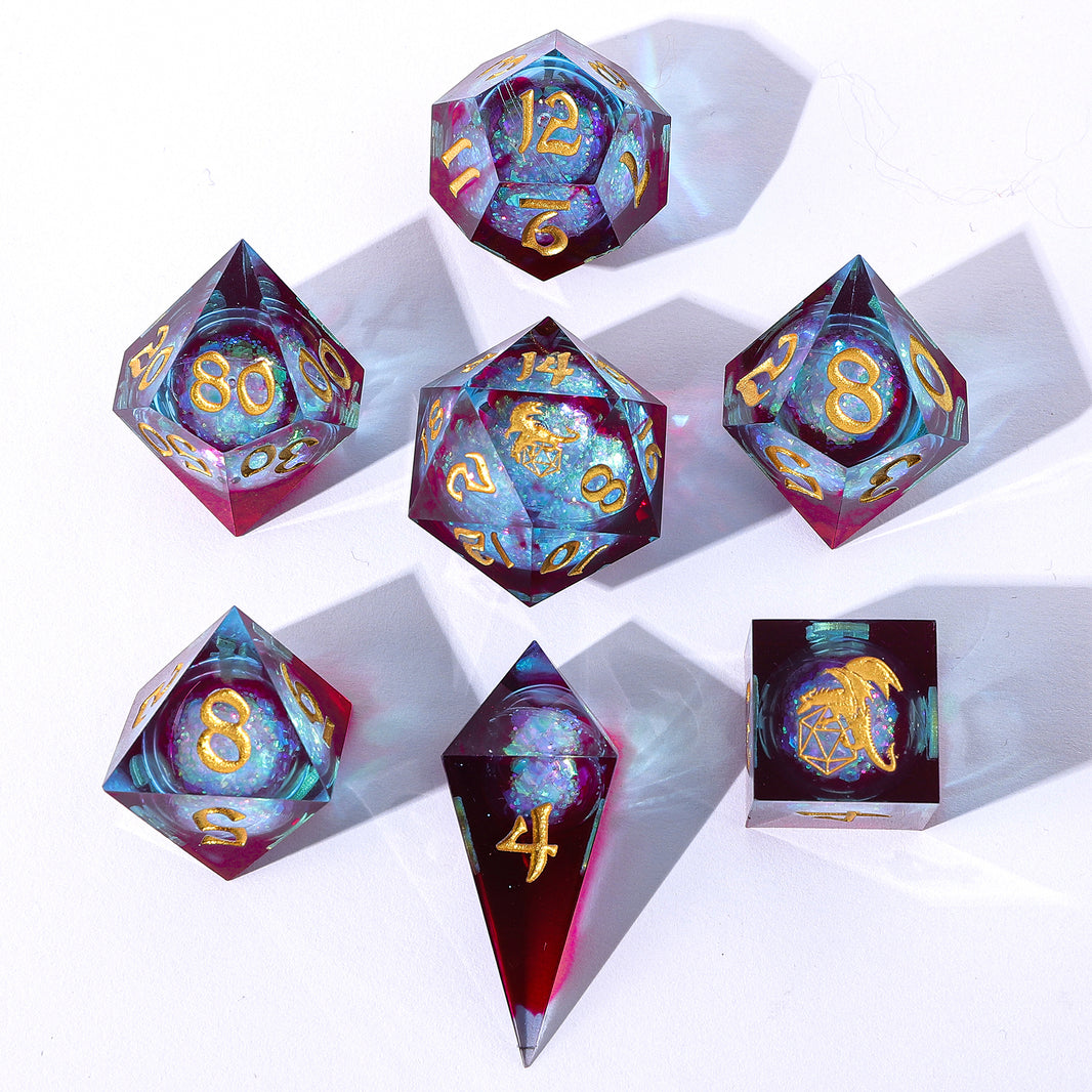HYMGHO-Premium DnD Tabletop RPG dice set for ultimate gamer – HYMGHO Dice