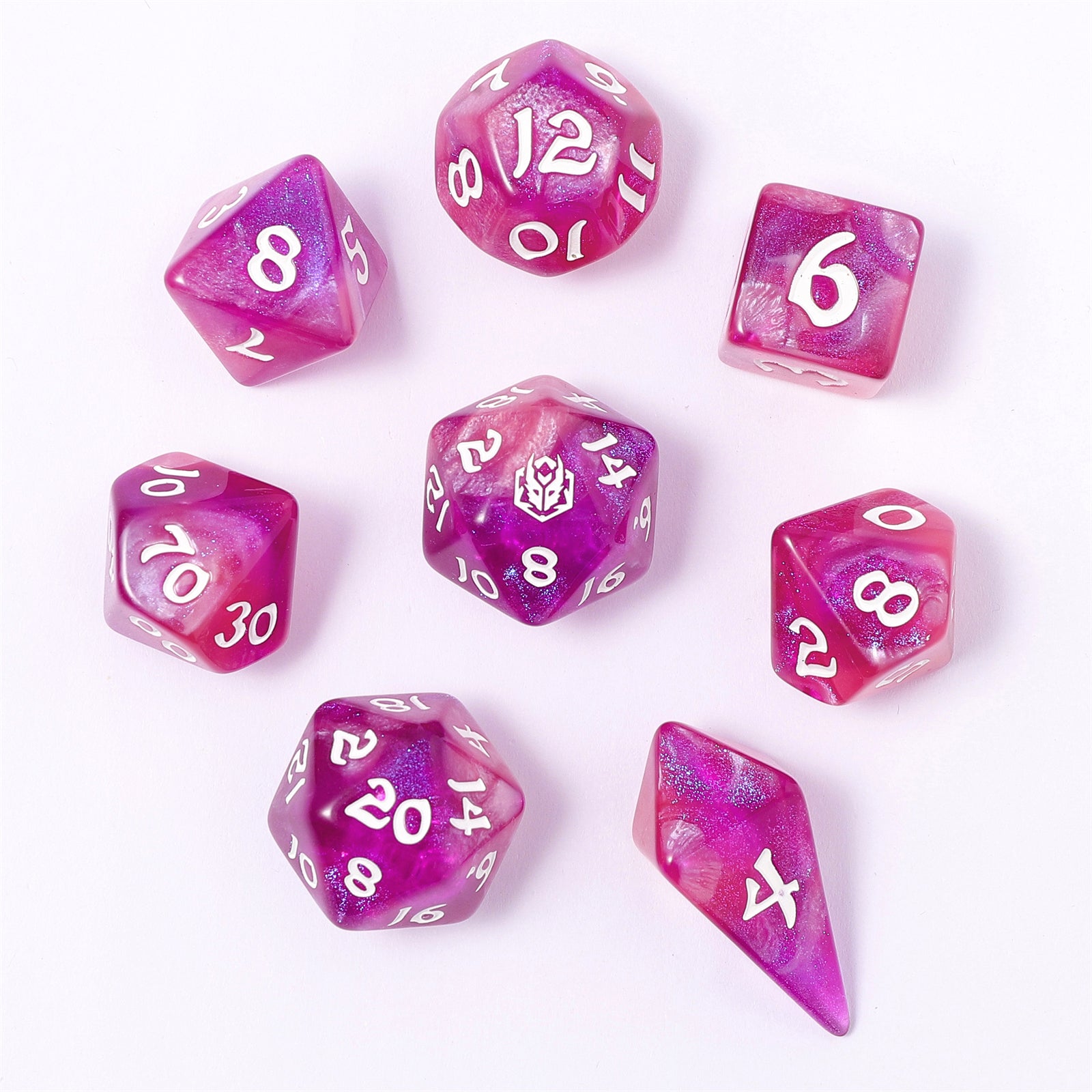 8 PCS Polyhedral RPG Dice set - Witchs Brew – HYMGHO Dice