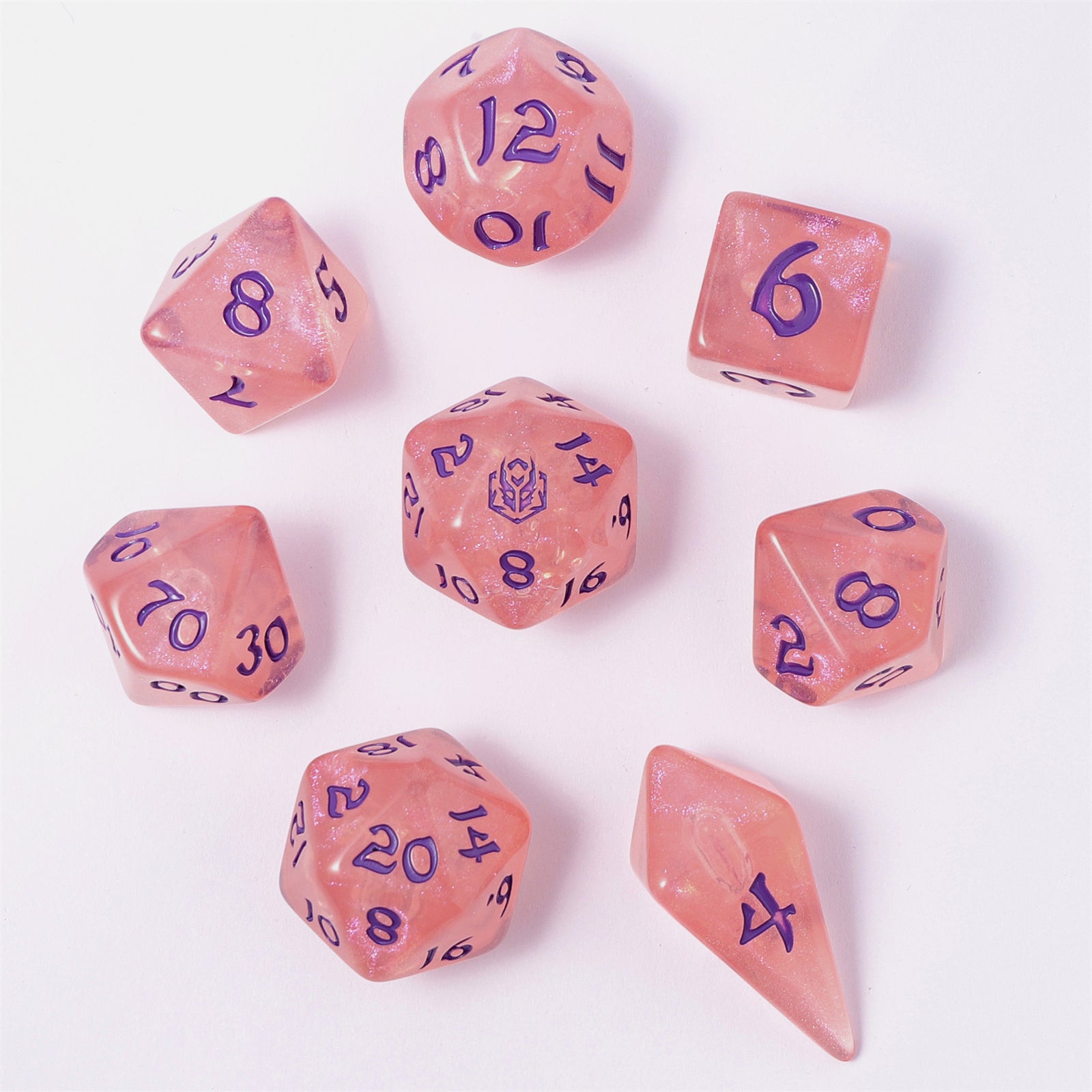 8 PCS Polyhedral RPG Dice set - Elixir of Life – HYMGHO Dice
