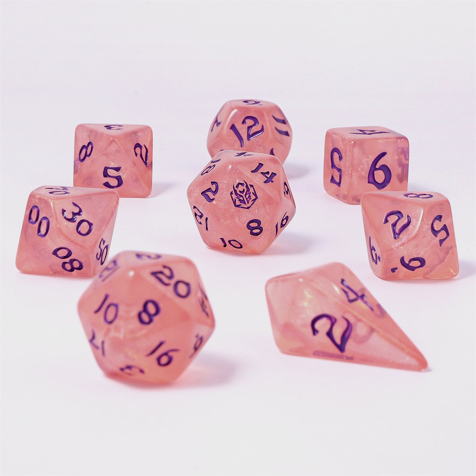 8 PCS Polyhedral RPG Dice set - Elixir of Life – HYMGHO Dice