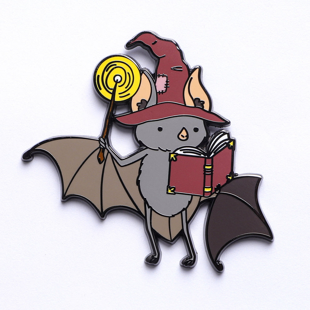 Quest's Reward Fine Art Class Pins: Gideon Thunderwing-Bat Wizard ...