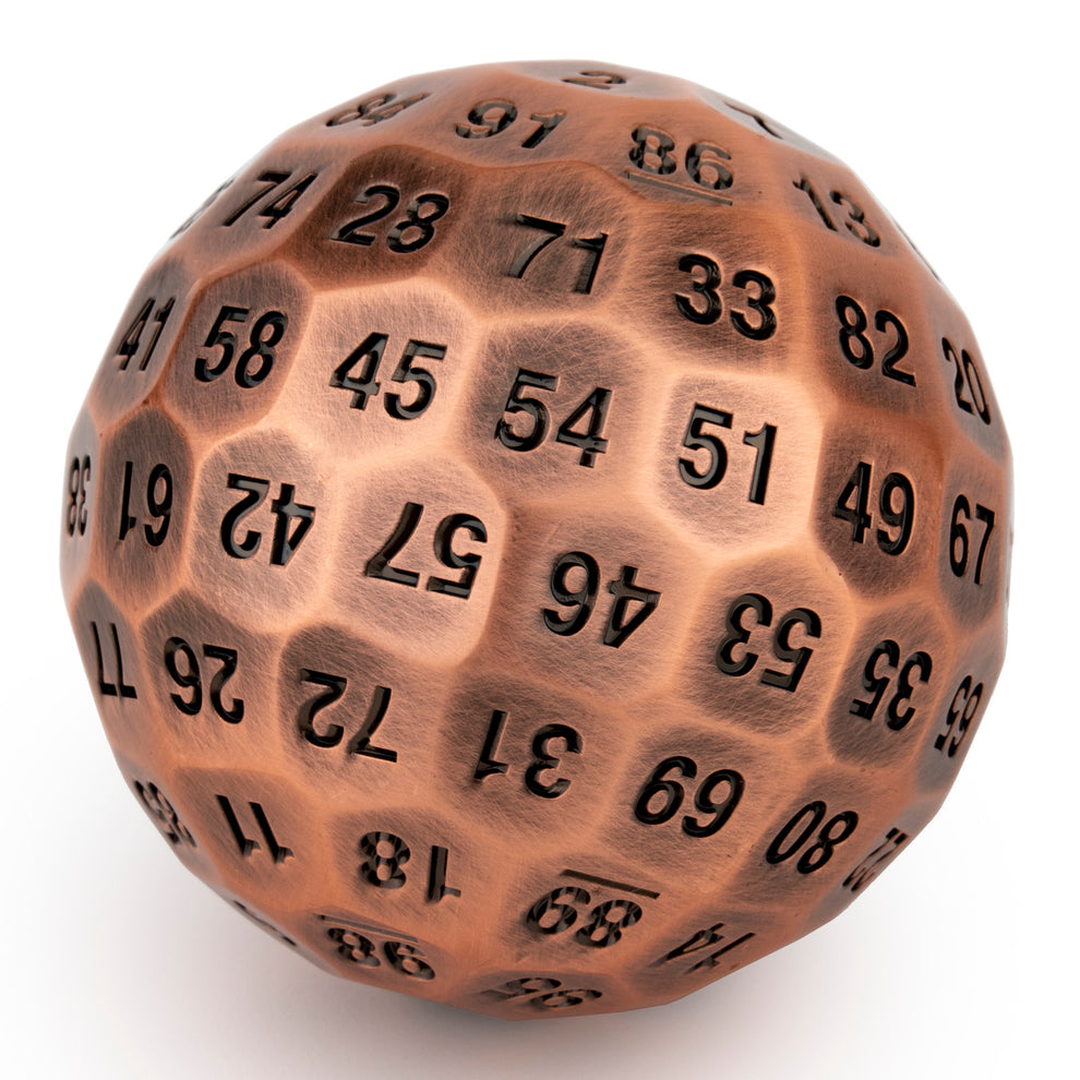 HYMGHO Titans Fist D100 die 100 Sided Dice 50mm antique copper – HYMGHO ...